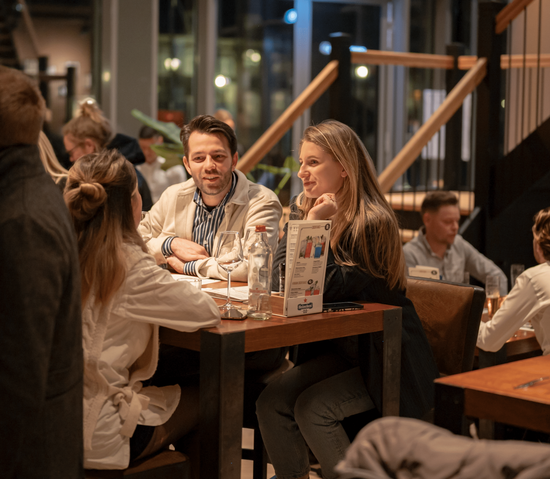 Gezellig uit eten Leiden | goedkoop 3-gangen menu